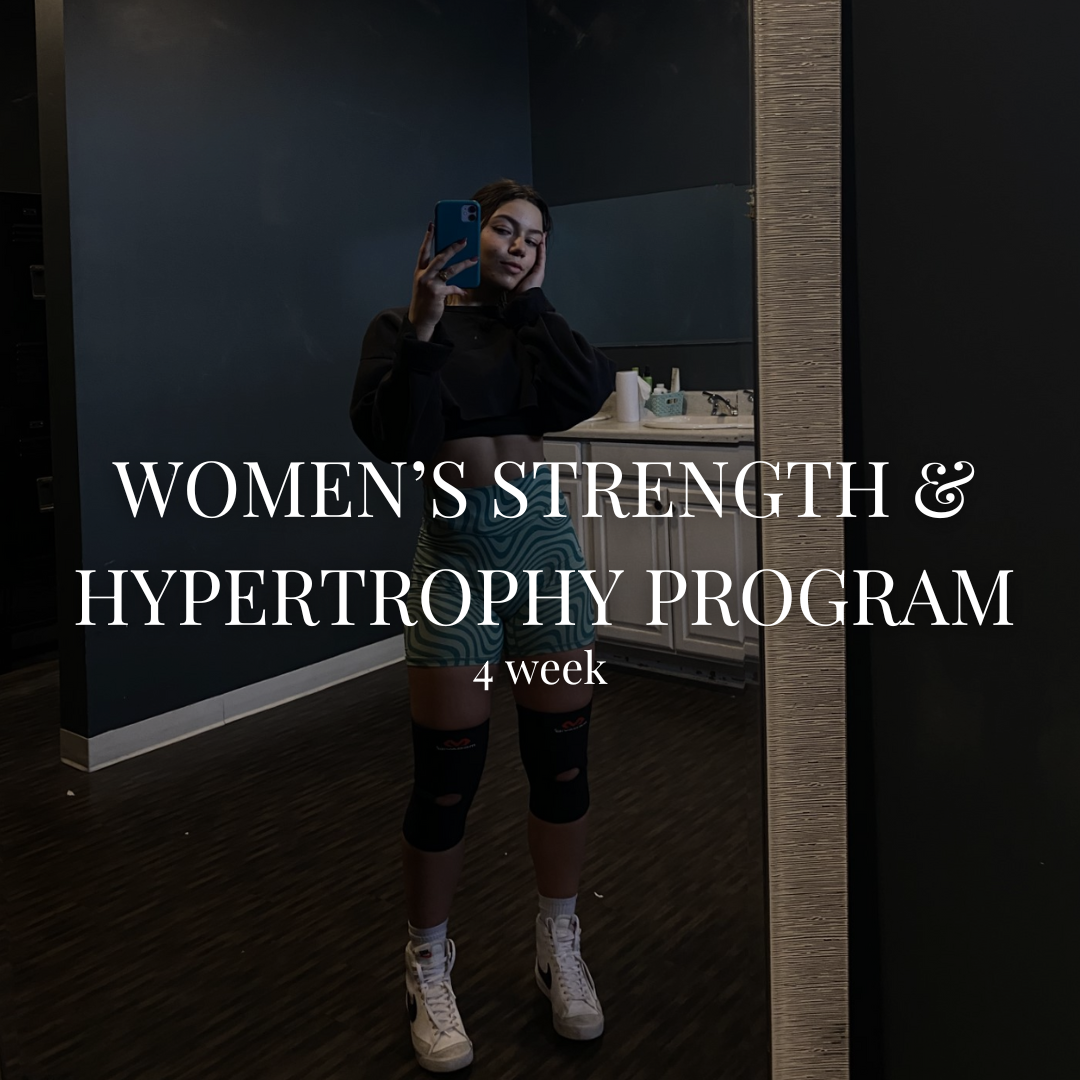 4-Week Women's Strength & Hypertrophy Program – Aplomb Training